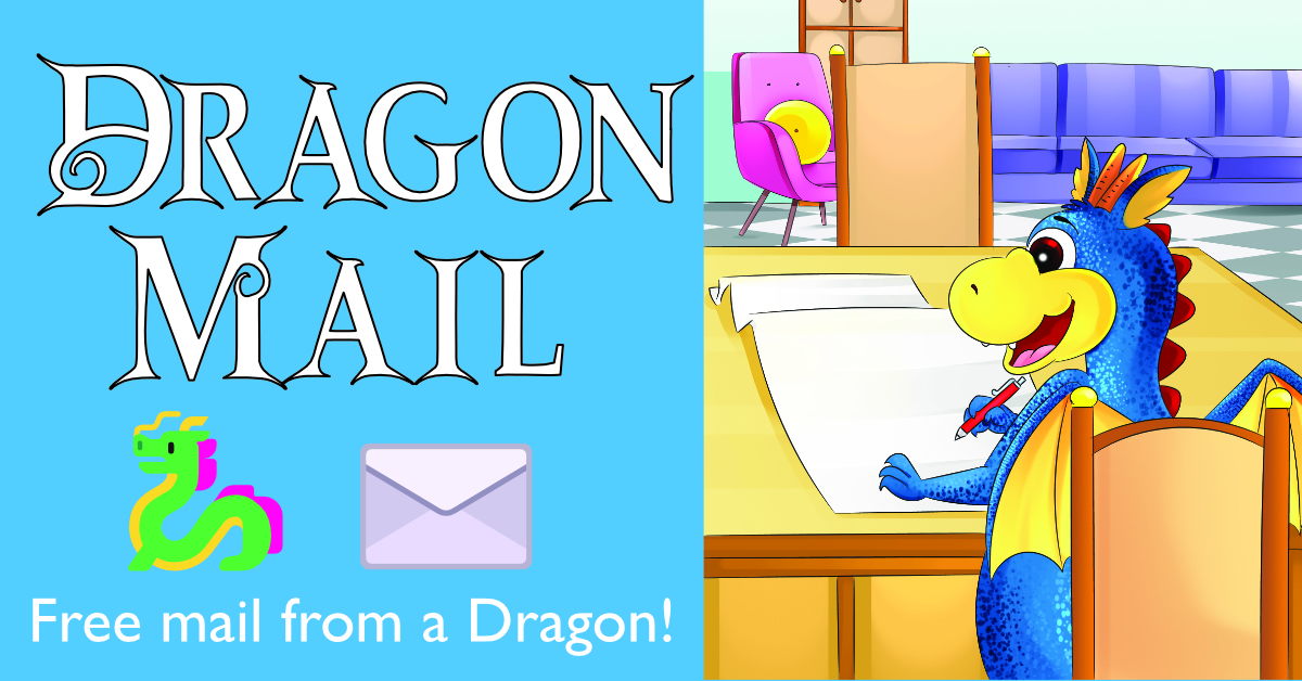 #Dragon Mail - Dewey the Dragon